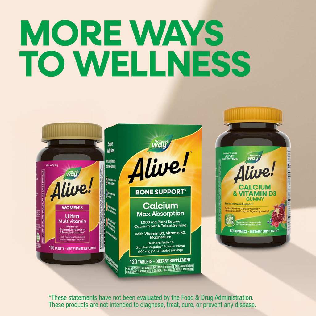 calcium tablets for active lifestyle