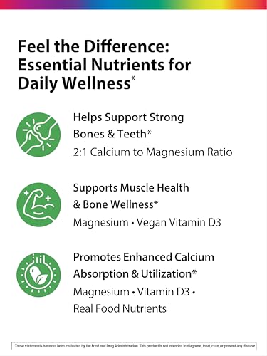 Calcium tablets for active lifestyles