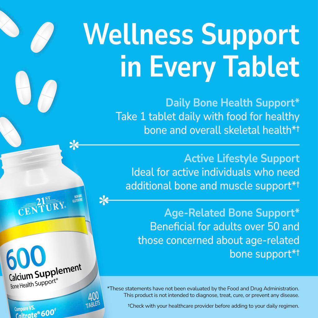 calcium tablets for better bone density