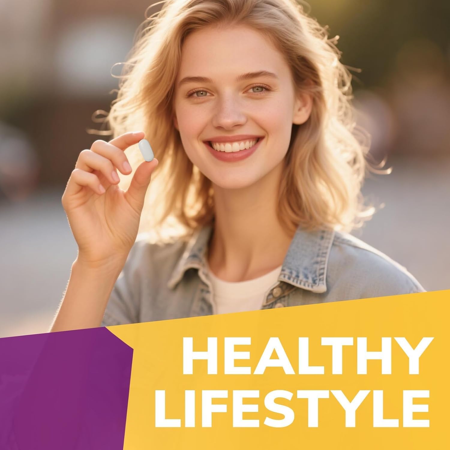 Calcium tablets for bone density maintenance