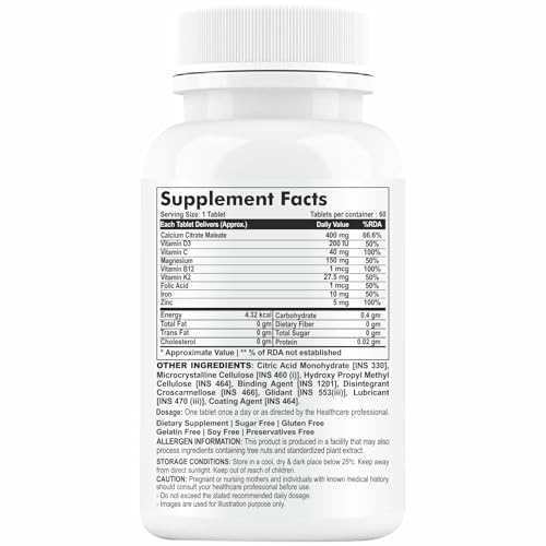 calcium tablets for bone health
