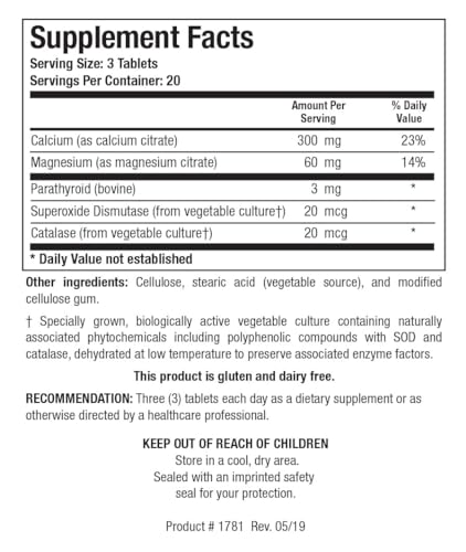 calcium tablets for cardiovascular support