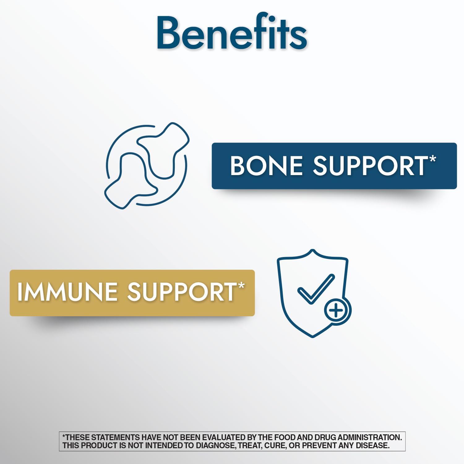 Calcium tablets for daily wellness