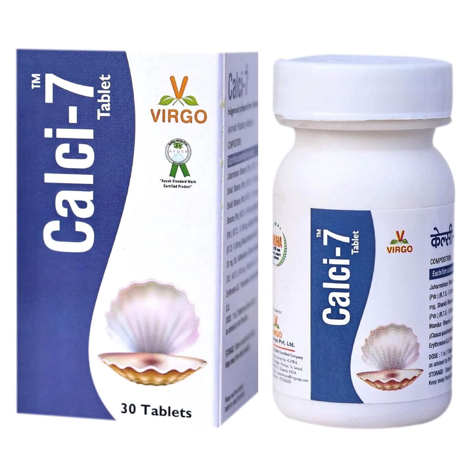 Calcium tablets for healthy bones
