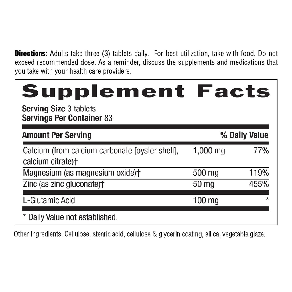 Calcium tablets for healthy lifestyle