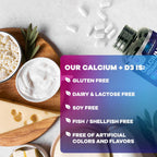 Calcium tablets for improved absorption