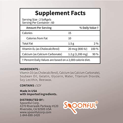 Calcium tablets for improved bone density