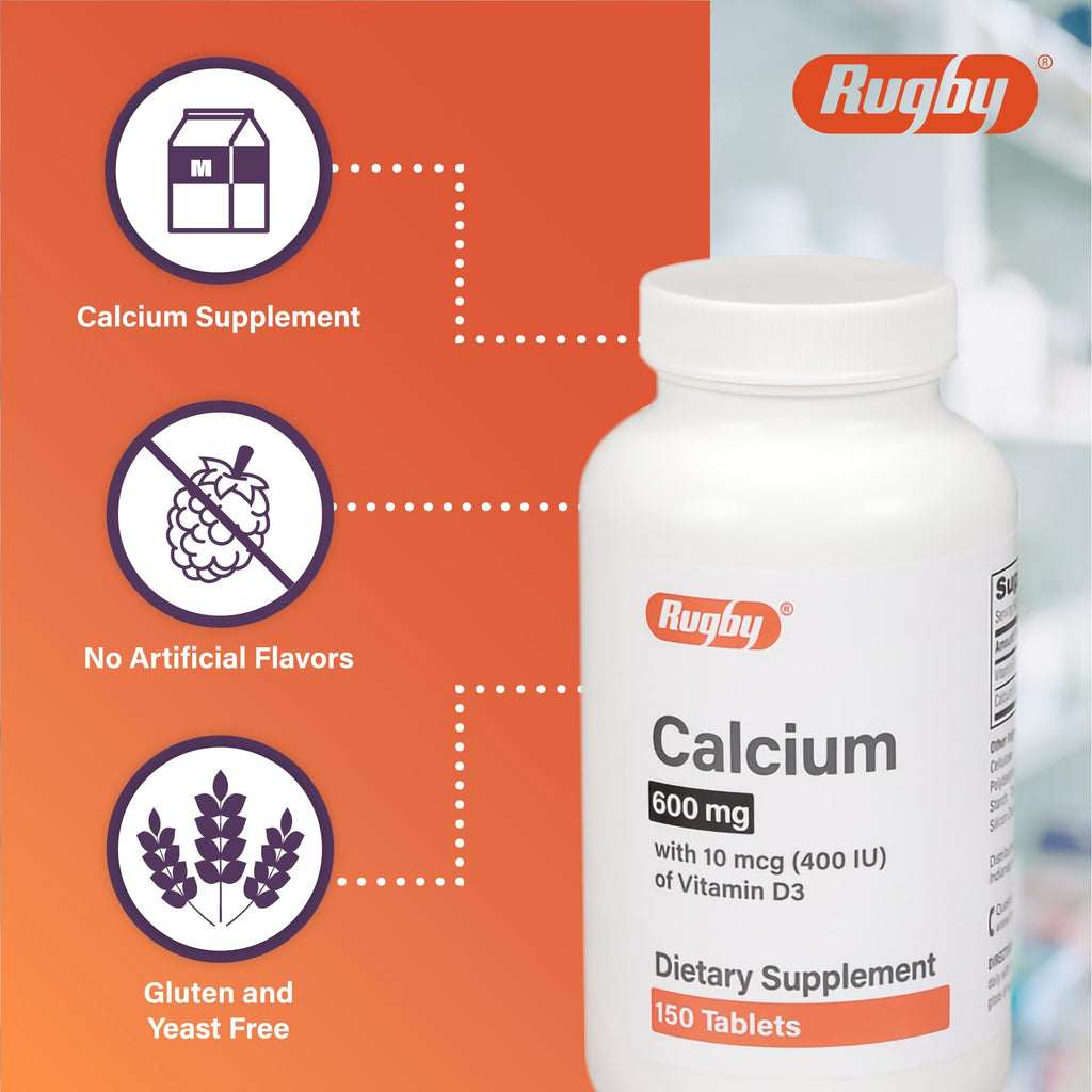 Calcium tablets for improved bone support