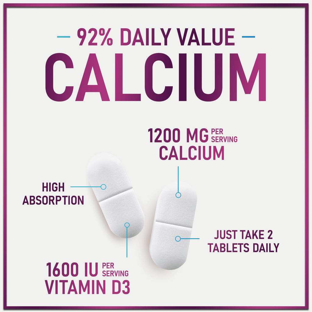 Calcium tablets for men and women