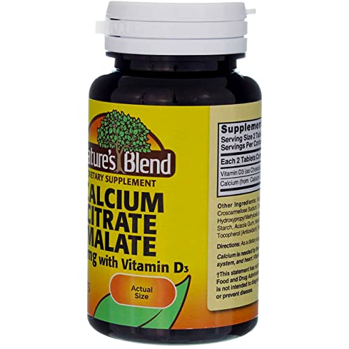 Calcium tablets for optimal bone strength