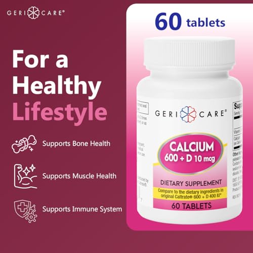 Calcium tablets for overall wellness