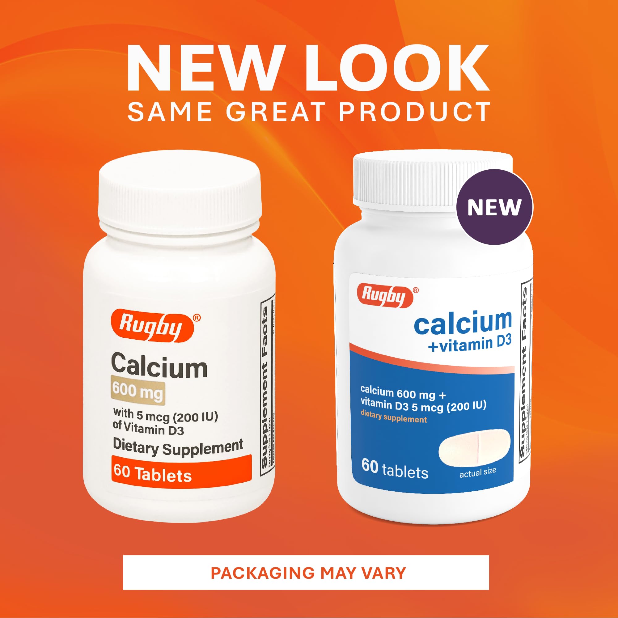 Calcium tablets for senior health