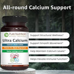Calcium tablets with added vitamins