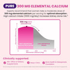 Calcium tablets with Vitamin D3 benefits