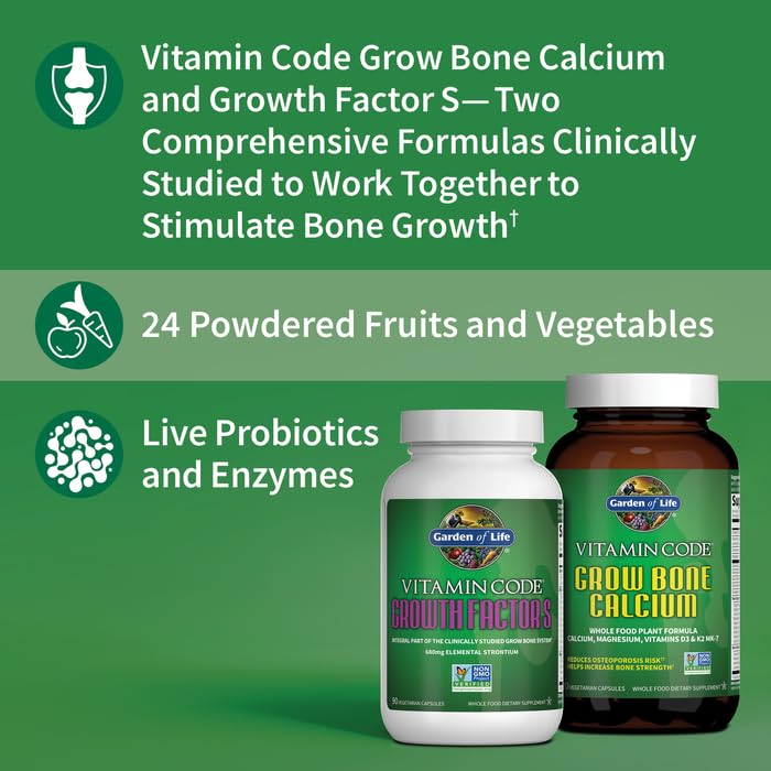 Calcium Vitamin Code capsules for bone health