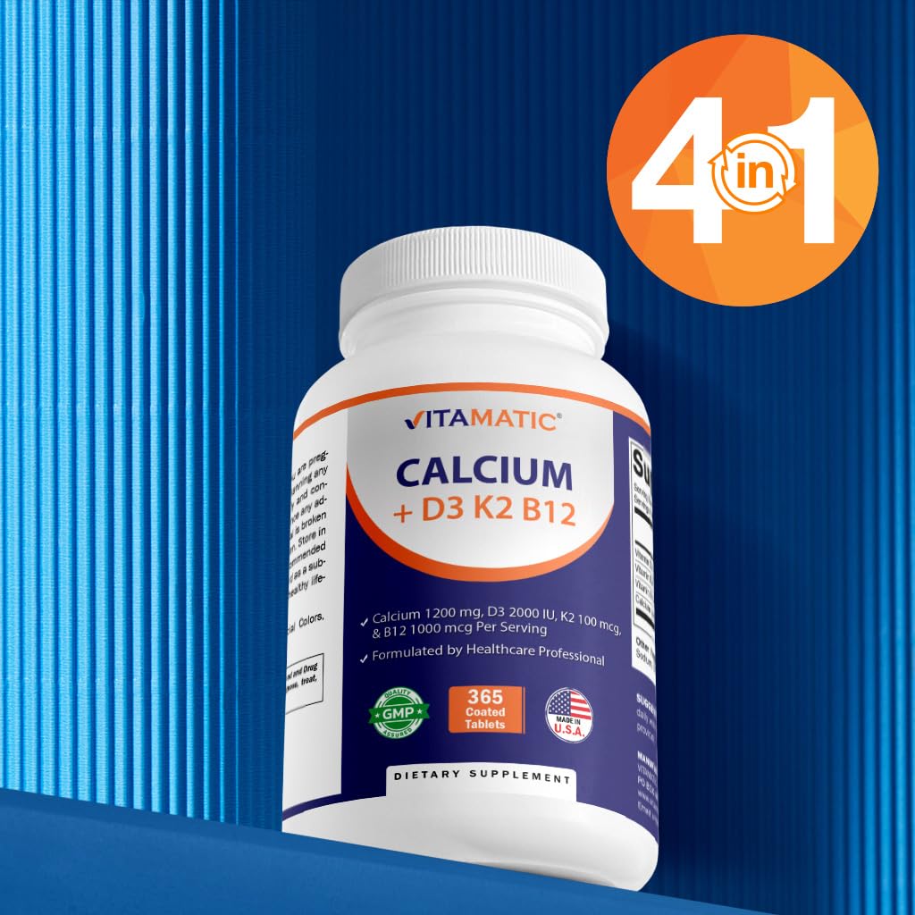 Calcium with D3 and K2 benefits