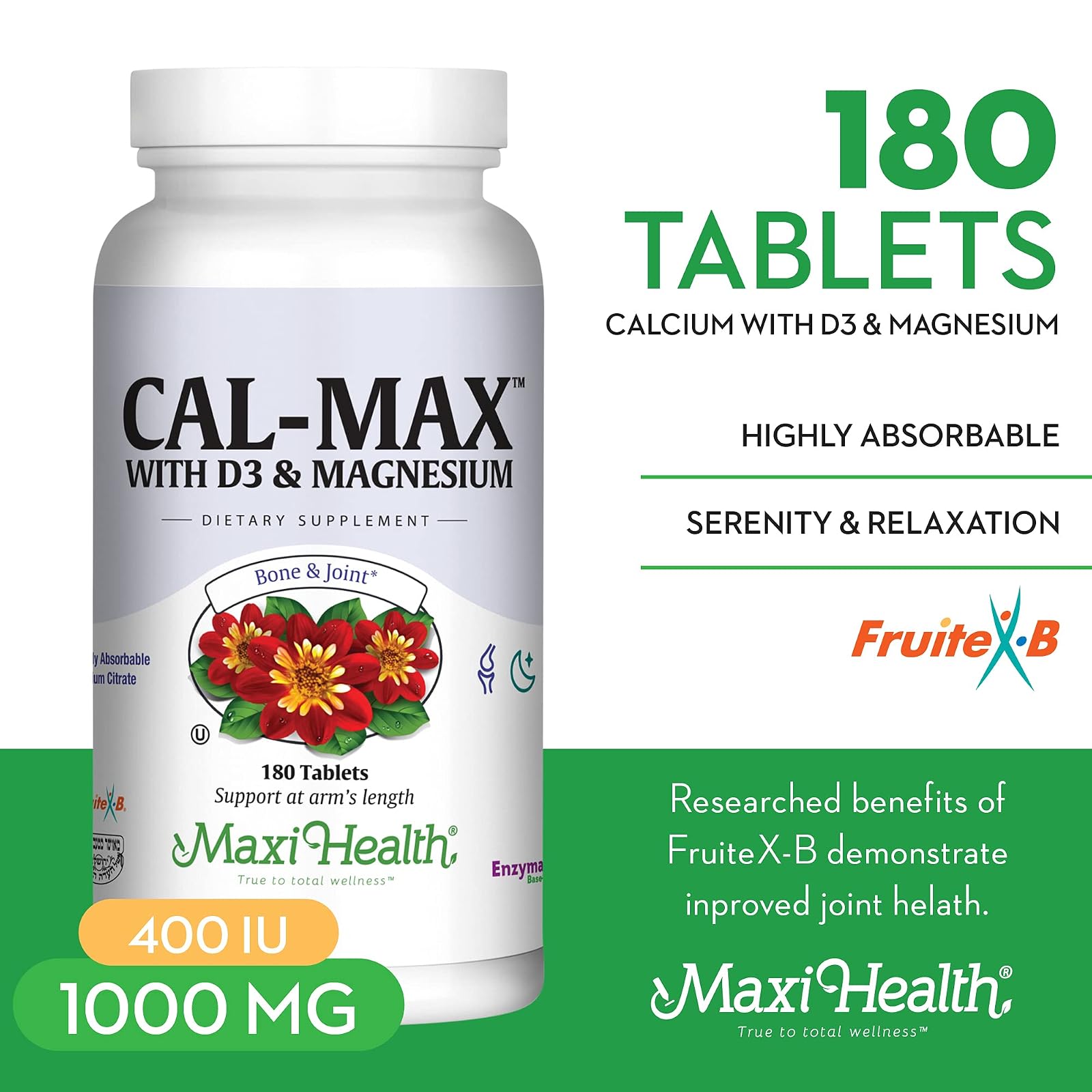 Calcium with D3 and magnesium benefits