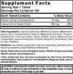 Calcium with D3 for better absorption
