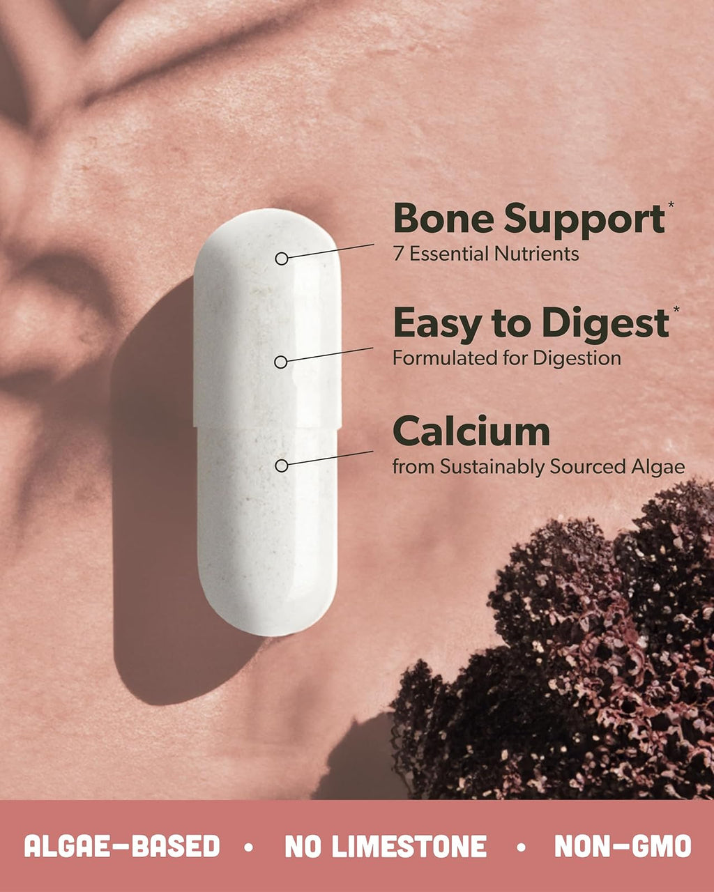 Calcium with K2 and D3 for better absorption