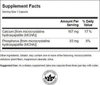 calcium with phosphorus for bone health