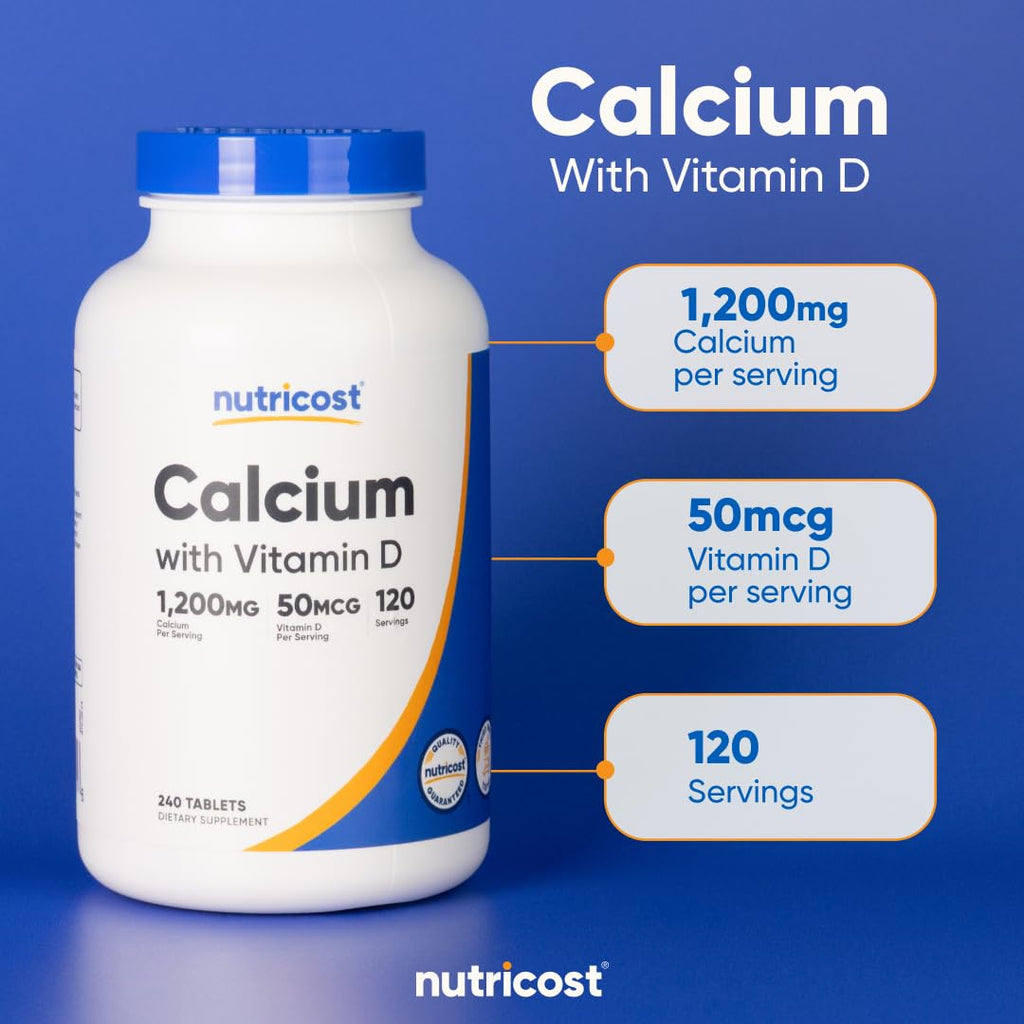 Calcium with vitamin D for bone density