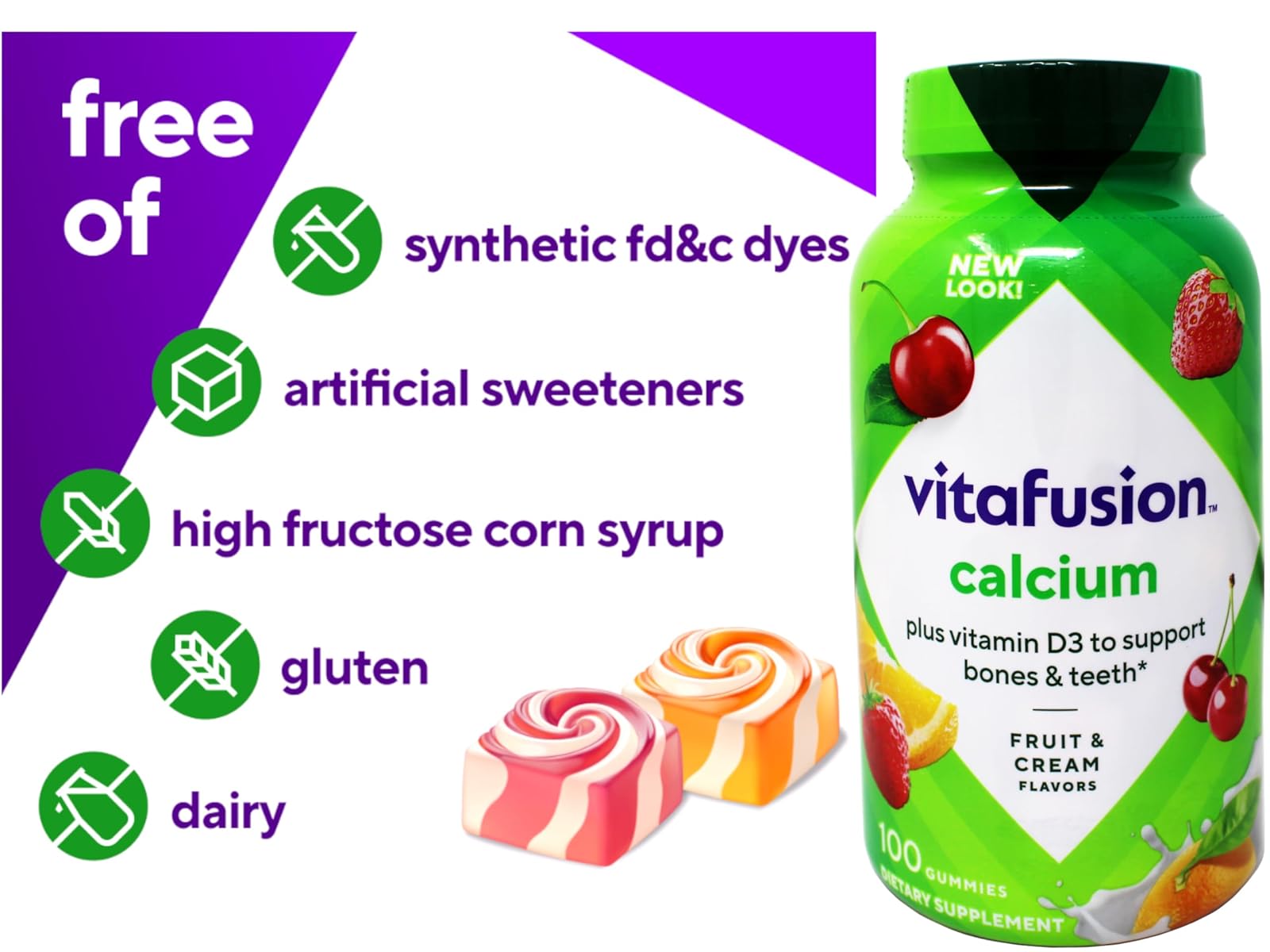 Calcium with Vitamin D for daily health