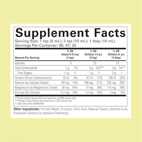 Calcium with vitamin D for kids