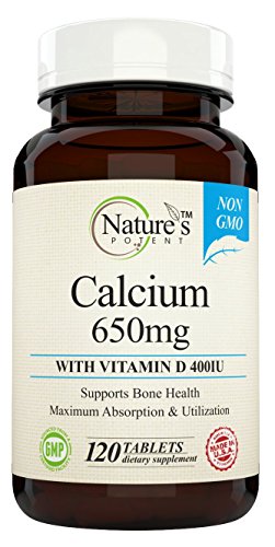 Calcium with vitamin D for strong bones