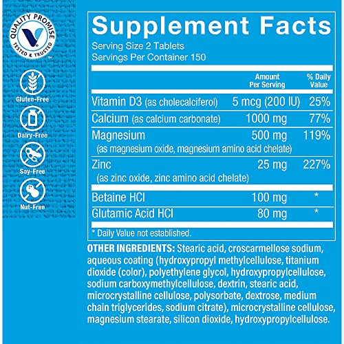 calcium with vitamin D tablets