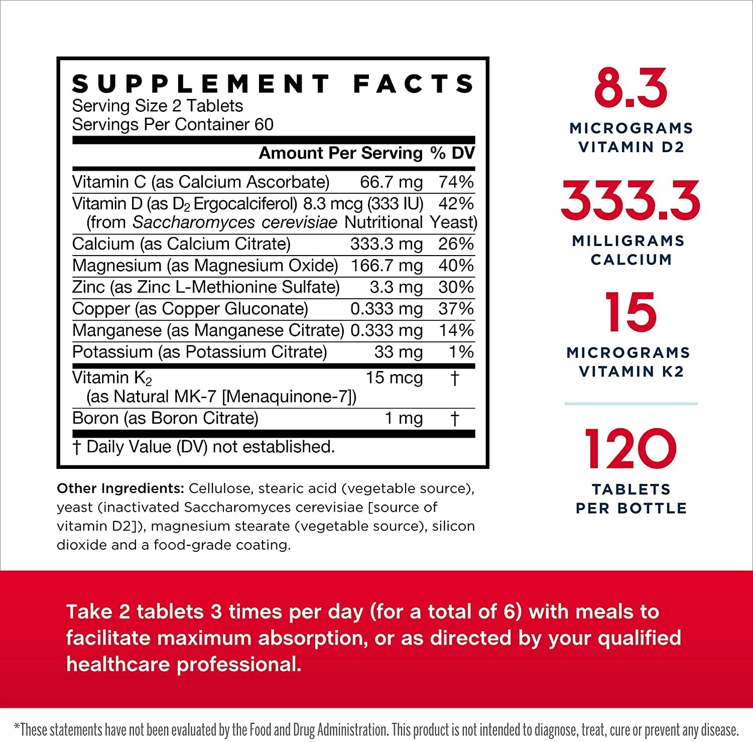 calcium with vitamin D3 and K2