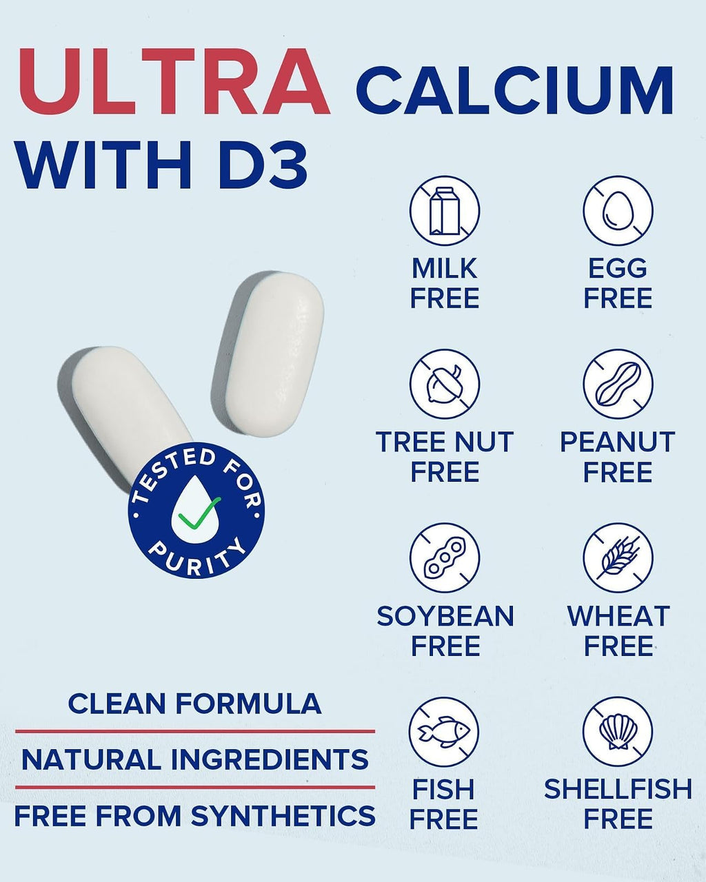 Calcium with Vitamin D3 benefits