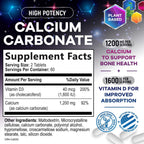 Calcium with Vitamin D3 benefits