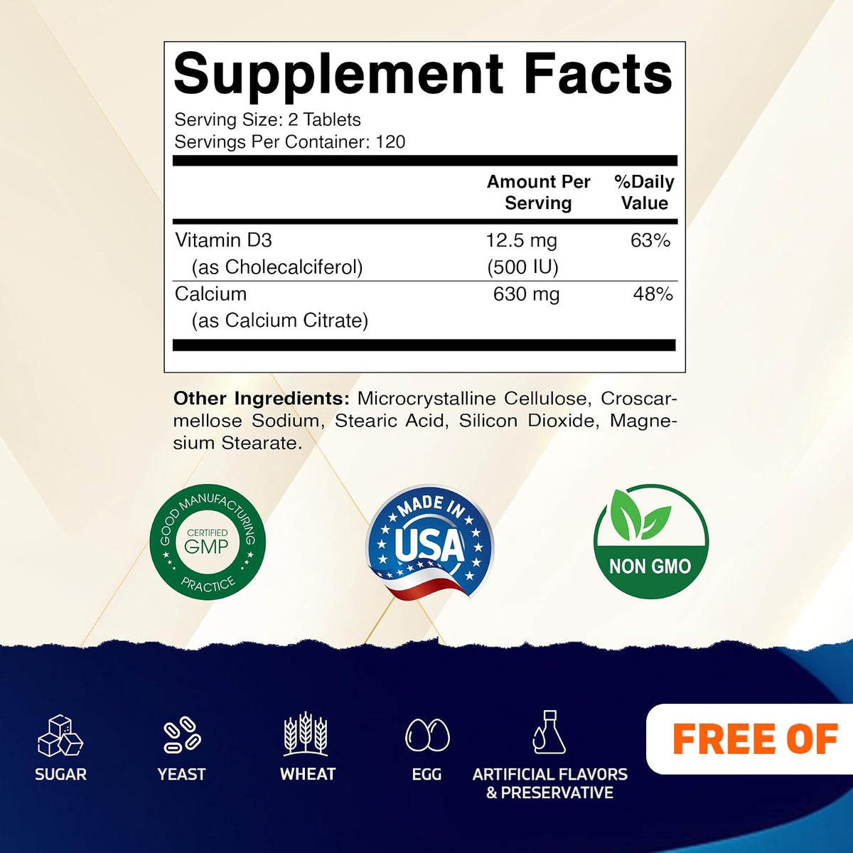 Calcium with Vitamin D3 benefits
