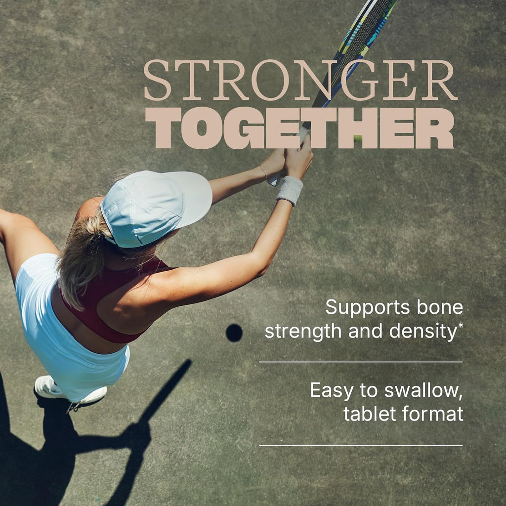 Calcium with vitamin D3 for better absorption