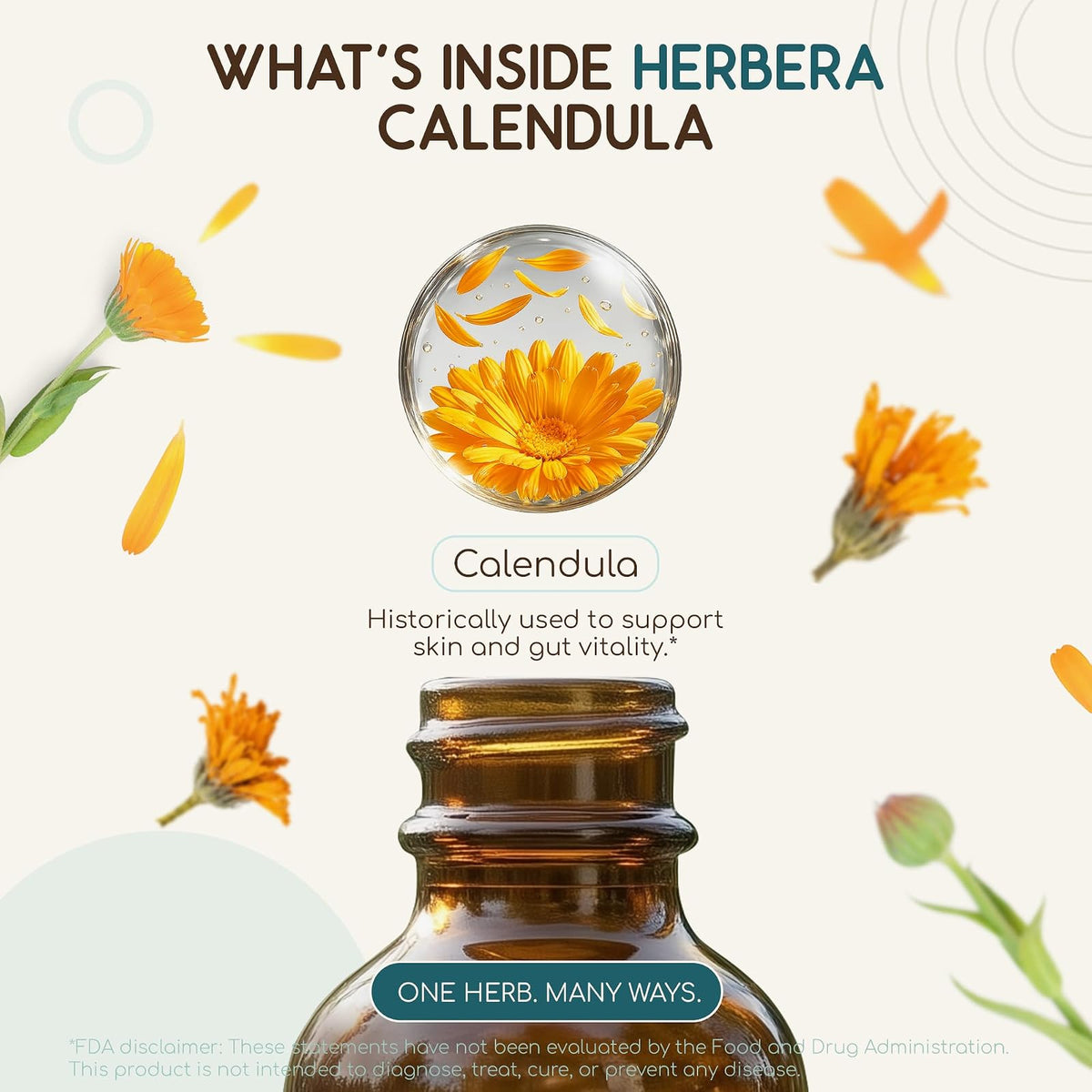 calendula extract for soothing properties
