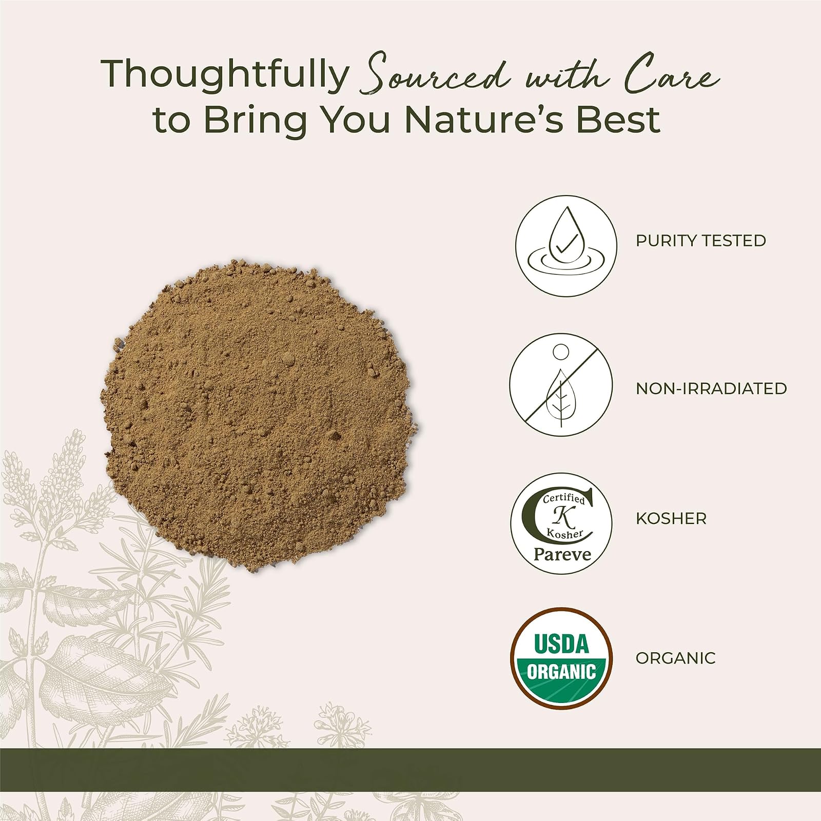 calendula flower powder for tea