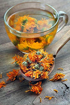 calendula flowers tea for relaxation