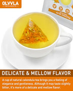 calendula flowers tea for skin health