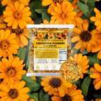 calendula flowers tea for wellness