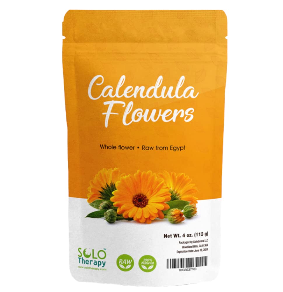 calendula flowers whole herbal tea