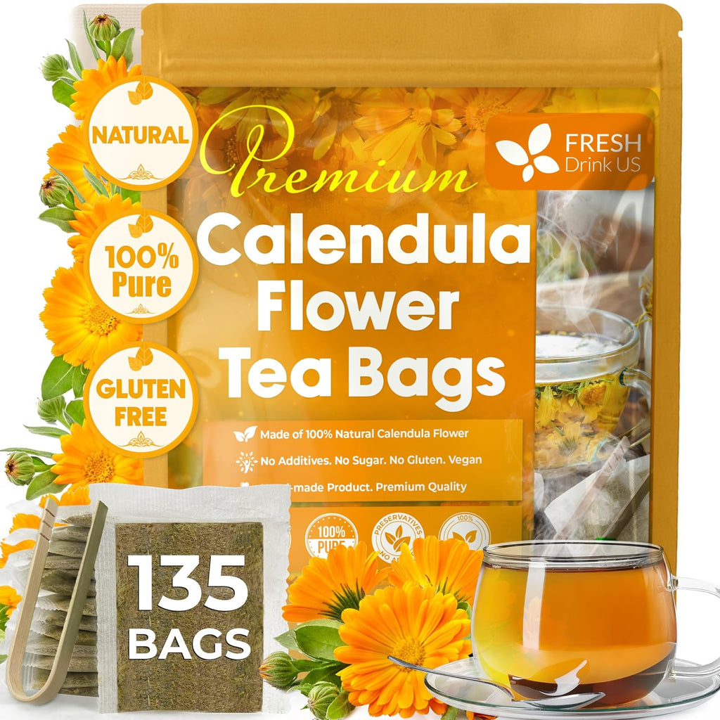 calendula herbal tea bags