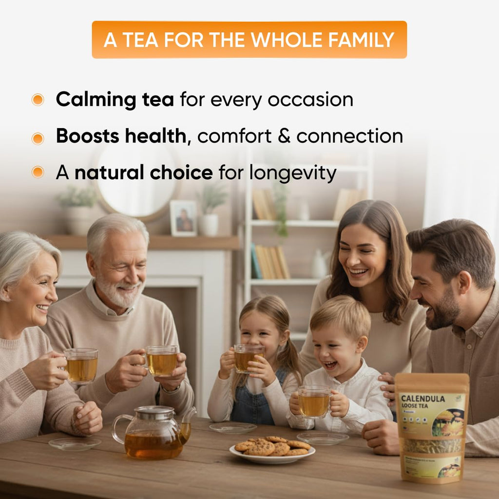 calendula loose tea for digestive support