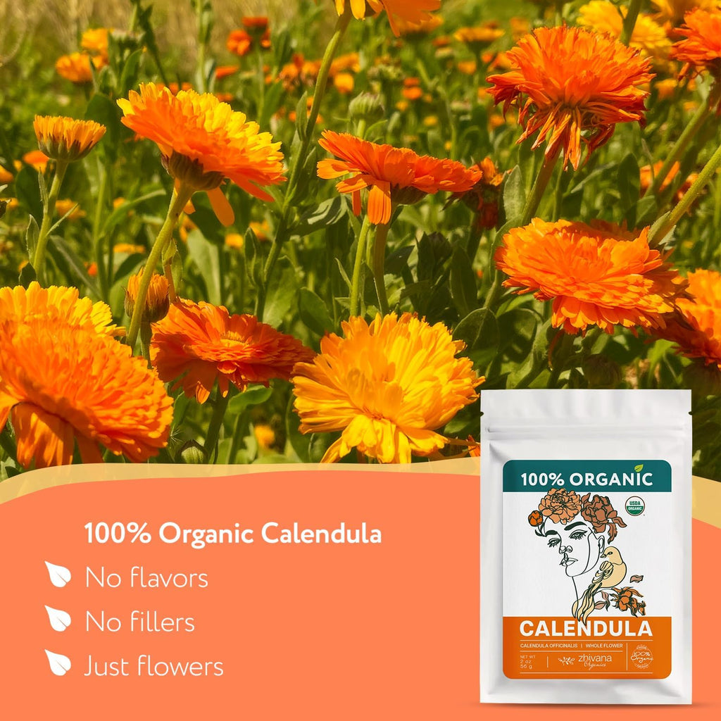 calendula officinalis herbal infusion