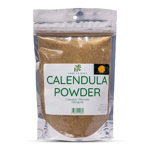 calendula powder for herbal tea