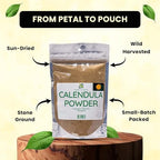 calendula powder for soothing tea