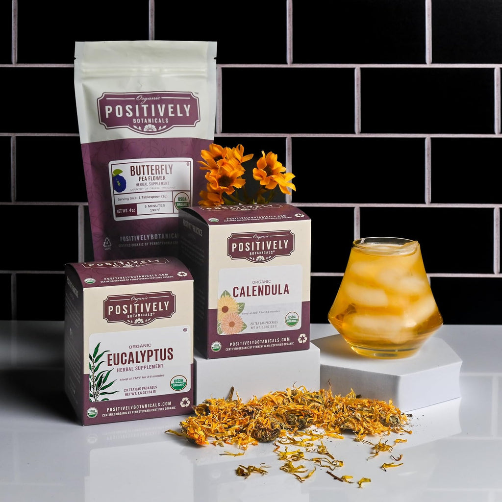 calendula tea bags for brewing