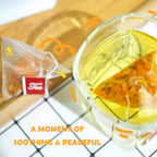 calendula tea bags for herbal infusion