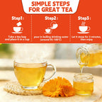 calendula tea bags for skin health