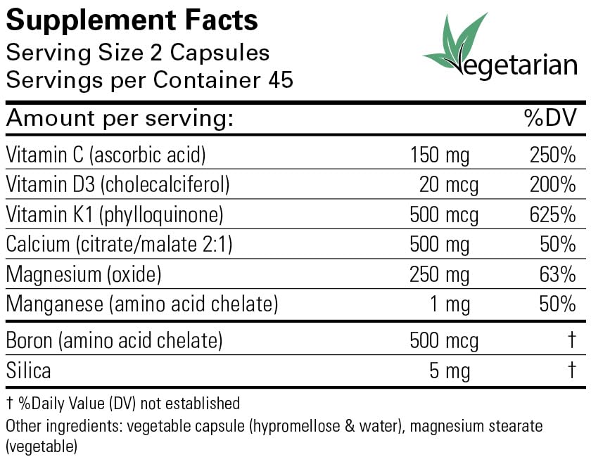 CalGuard 90 capsules for bone health
