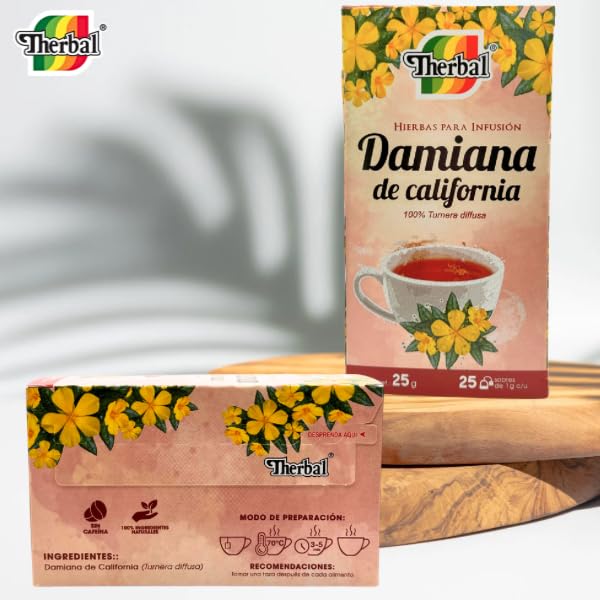 California Damiana tea for wellness